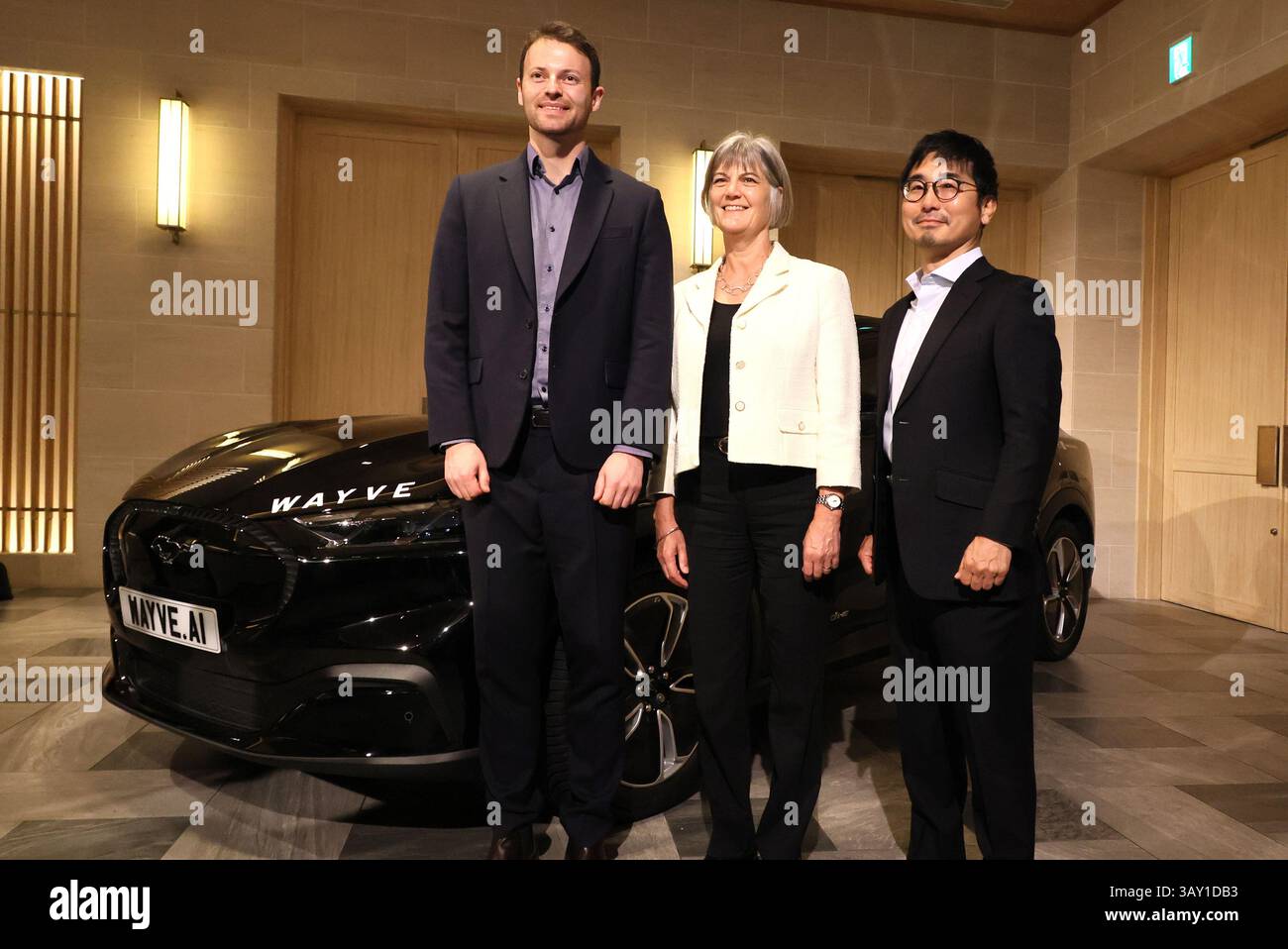 Tokyo, Japan. 22nd Apr, 2025. British autonomous driving software ...