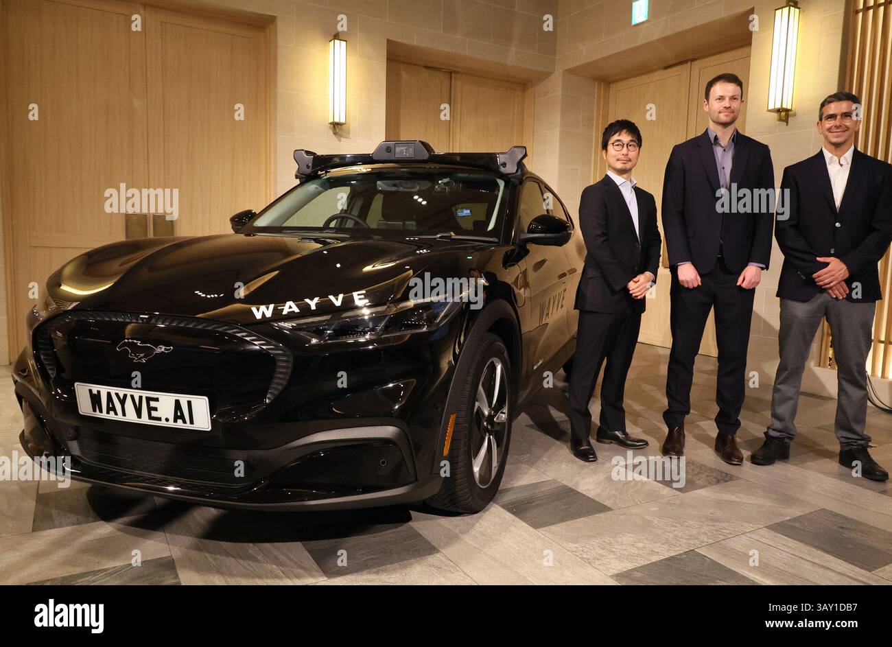 Tokyo, Japan. 22nd Apr, 2025. British autonomous driving software ...