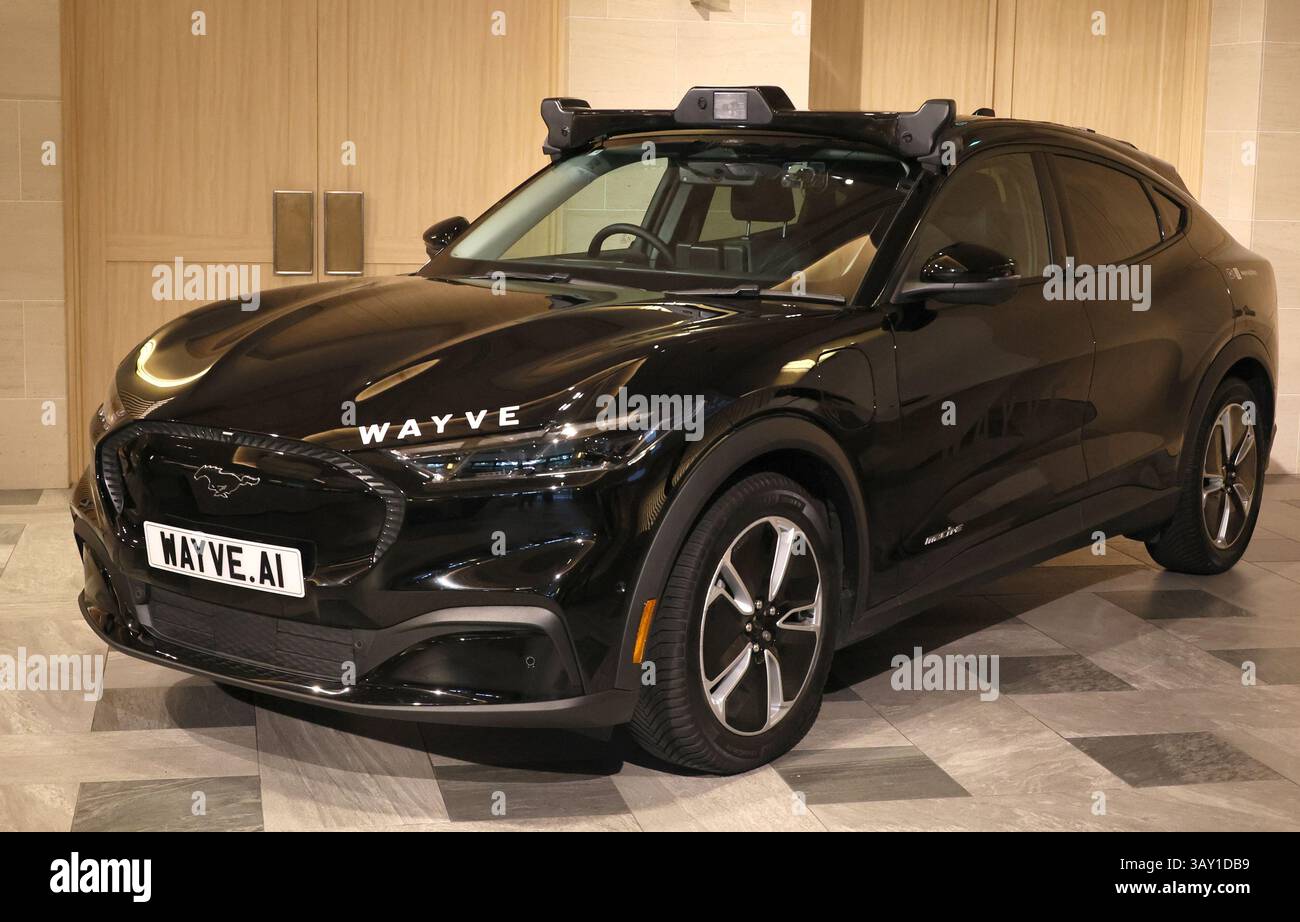 Tokyo, Japan. 22nd Apr, 2025. British autonomous driving software ...