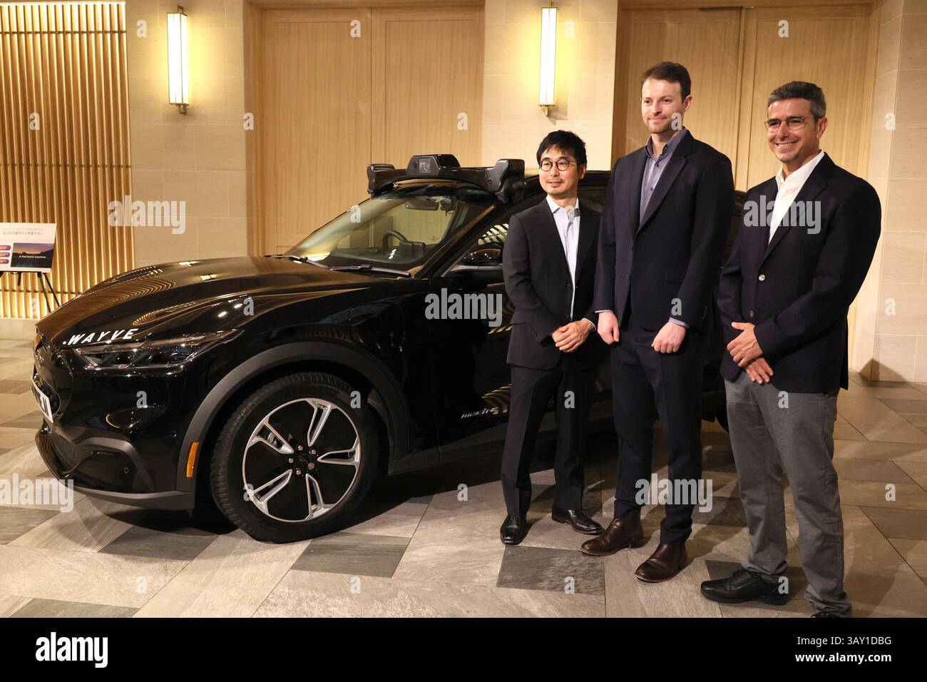 Tokyo, Japan. 22nd Apr, 2025. British autonomous driving software ...