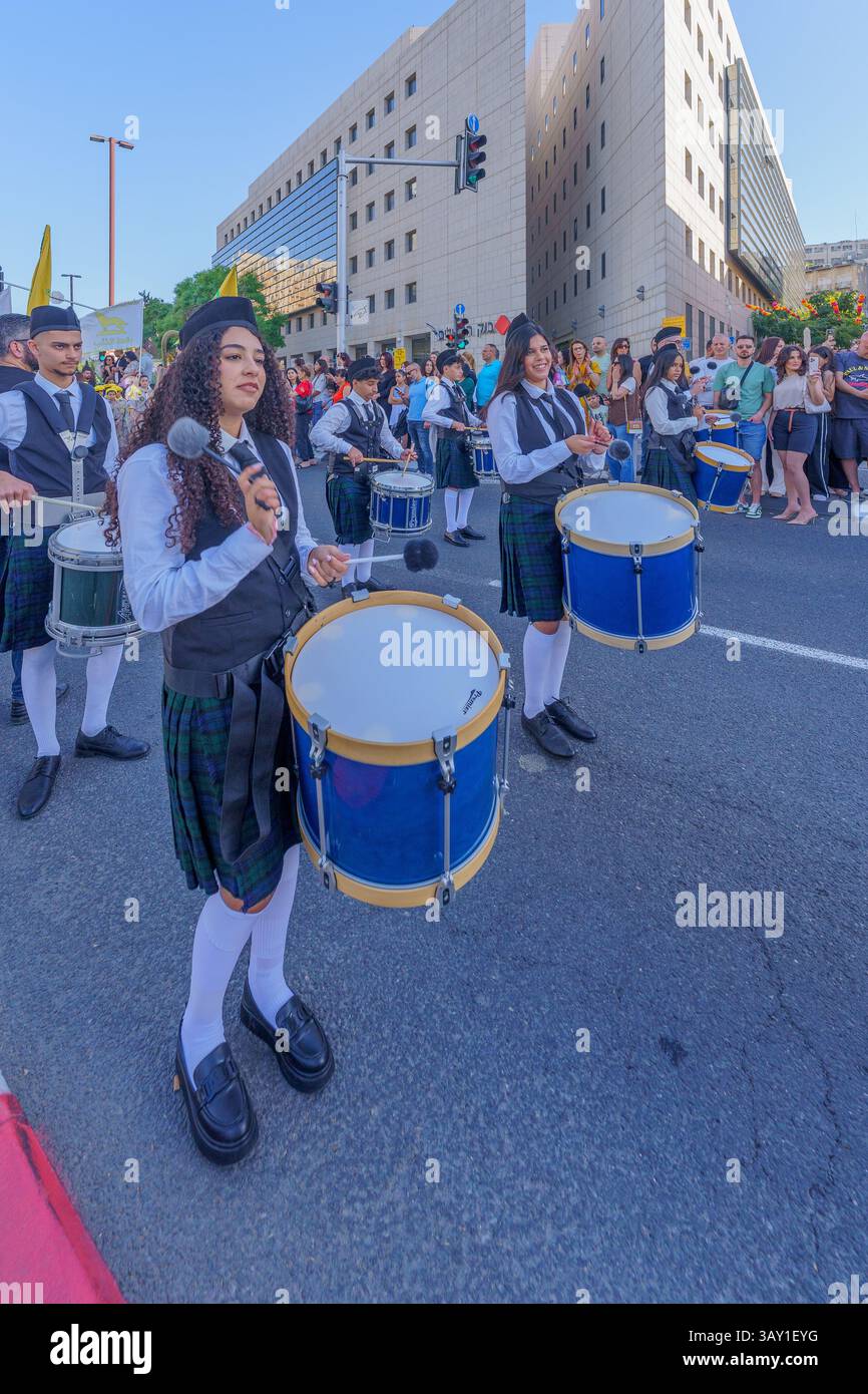 Haifa, Israel - April 19, 2025: Local Arab Orthodox Christians ...