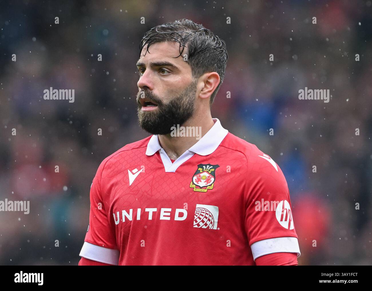 Wrexham's Elliot Lee during the Sky Bet League One match at the SToK ...