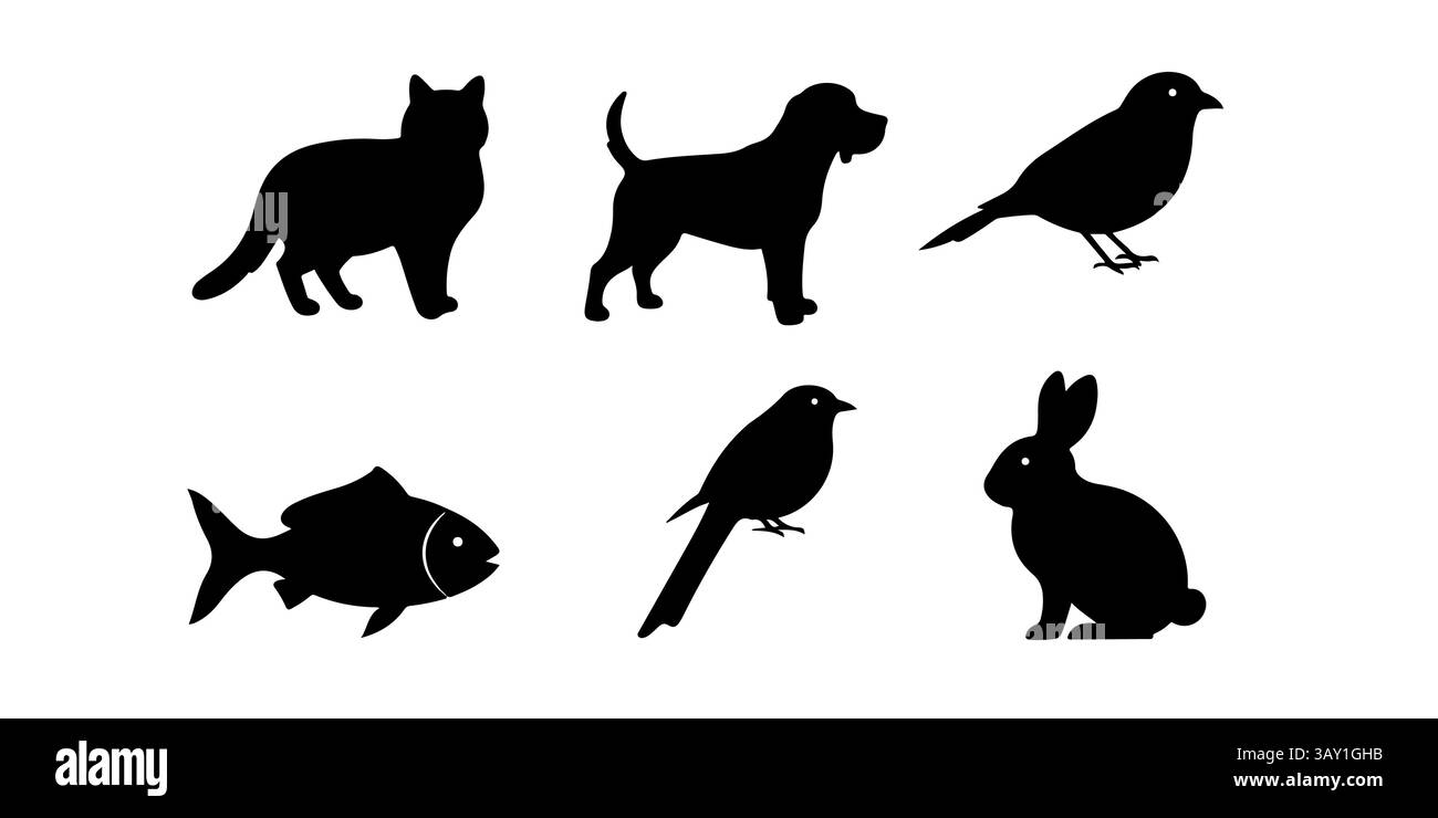 Rabbit png Black and White Stock Photos & Images - Alamy