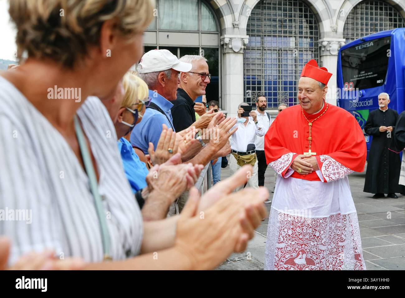 How, Italy. 22nd Apr, 2025. Como - Como the new cardinal Oscar Cantoni ...