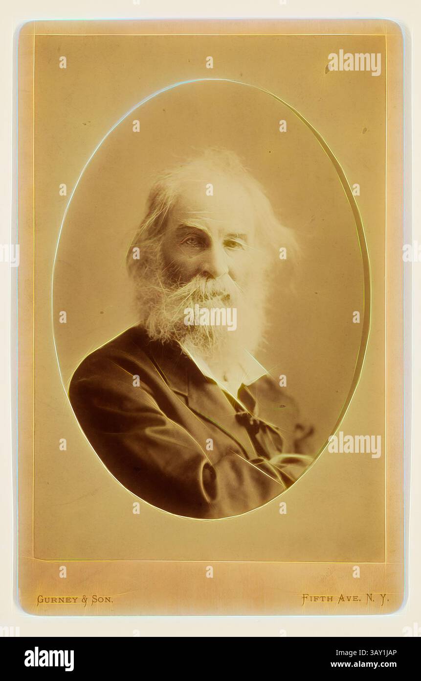 A distinguished older man with a long beard and thoughtful expression ...