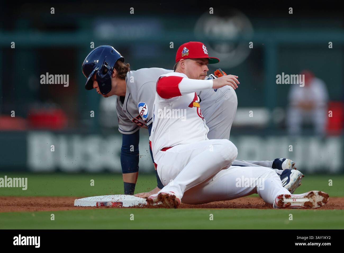 Jake Meyers #6 of the Houston Astros steals second base past Nolan ...