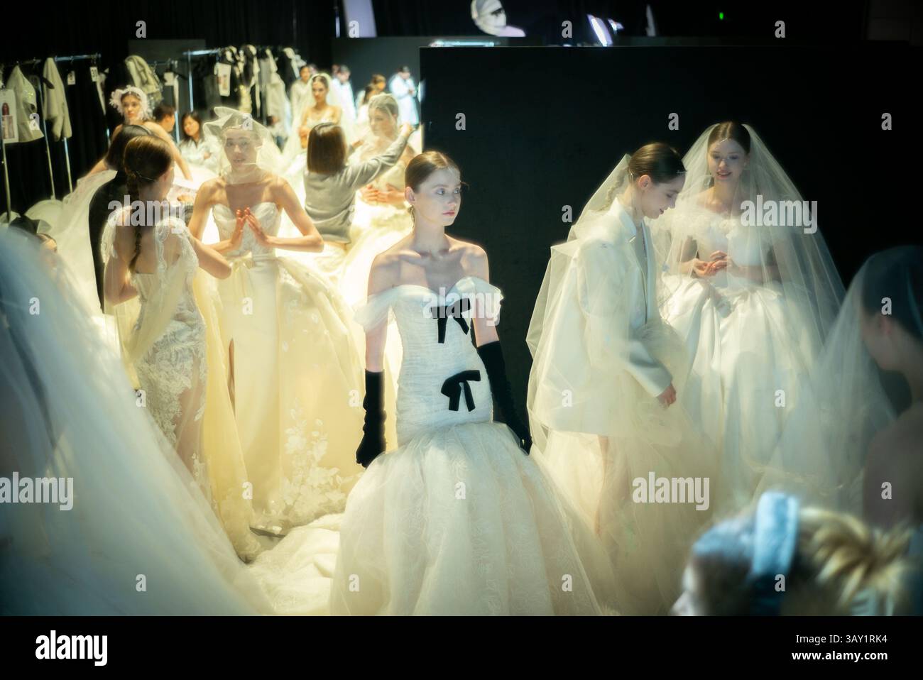 SHANGHAI, CHINA - MARCH 29, 2025 - A view of WANG FENG COUTURE at ...