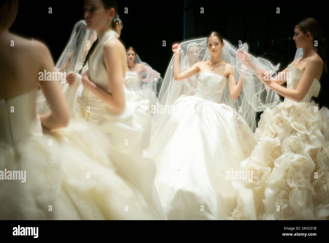 SHANGHAI, CHINA - MARCH 29, 2025 - A view of WANG FENG COUTURE at ...
