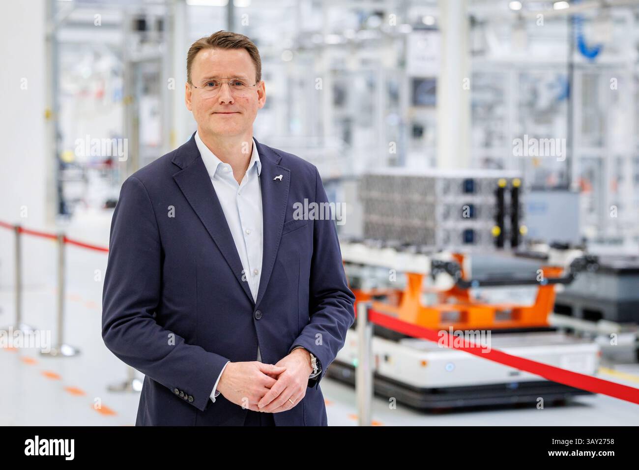 11 April 2025, Bavaria, Nuremberg: Alexander Vlaskamp, CEO of MAN Truck ...
