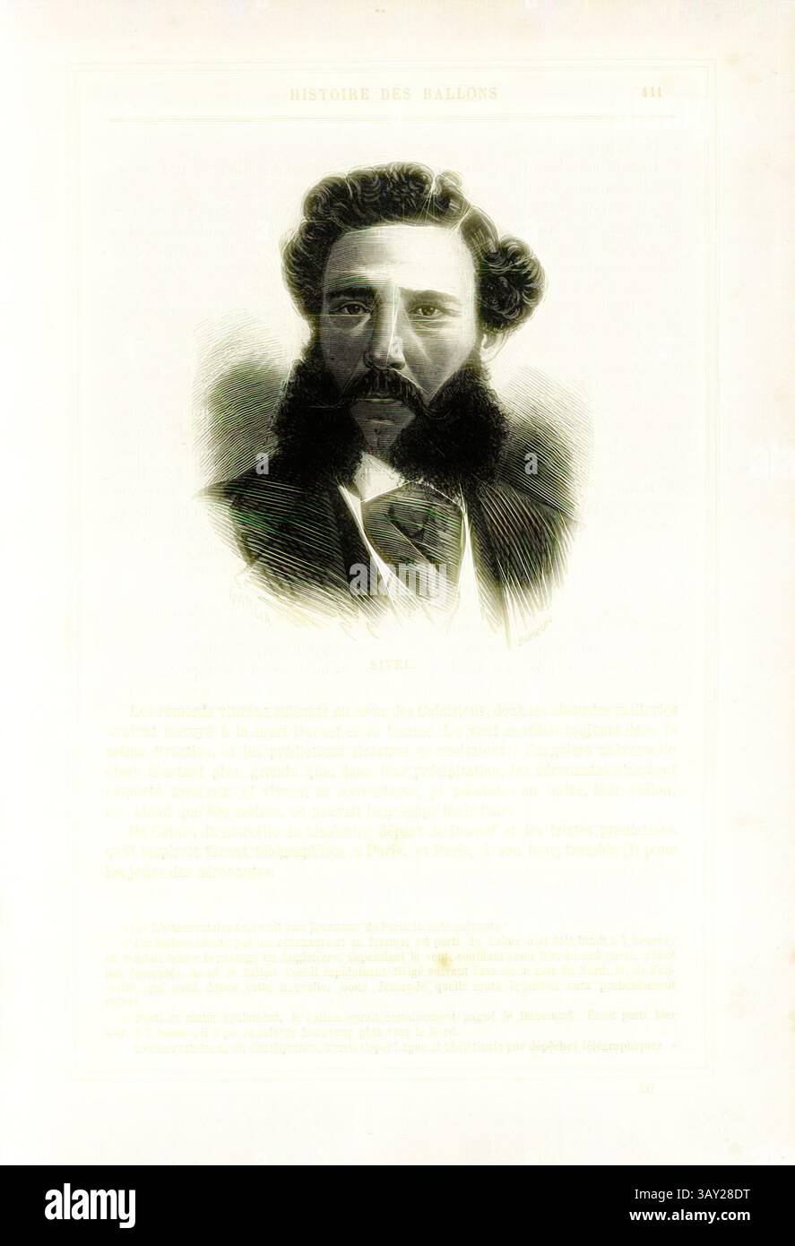 A portrait of a man with a prominent beard and mustache, dressed in ...