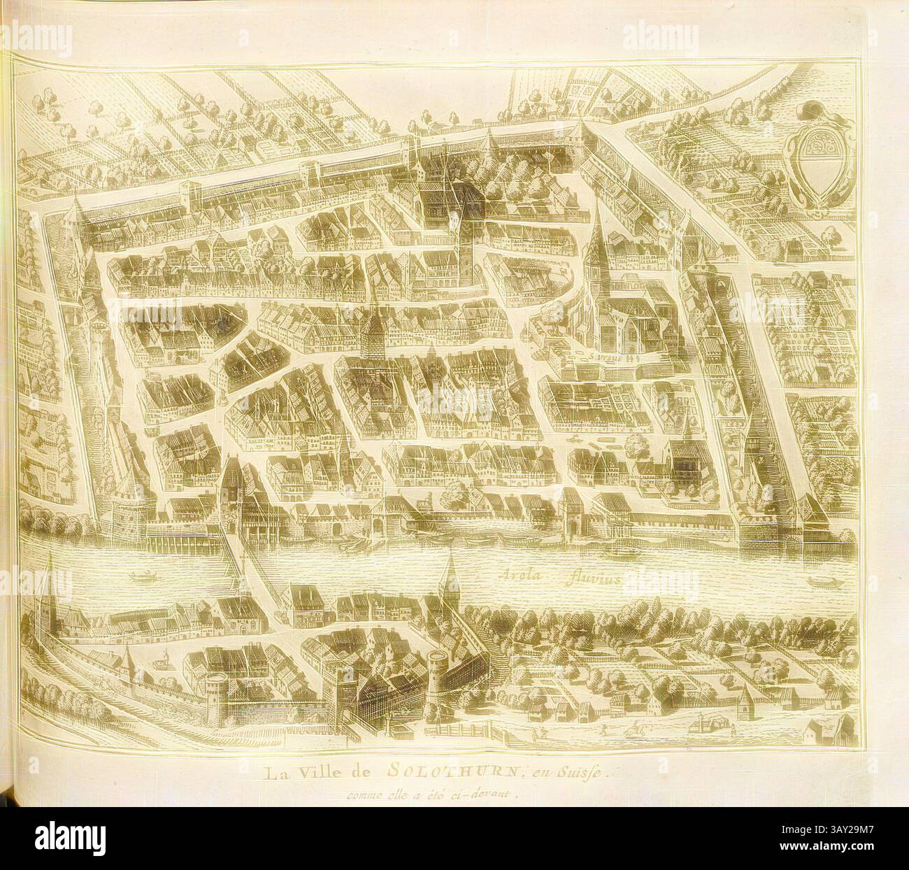 Map of switzerland towns hi-res stock photography and images - Alamy