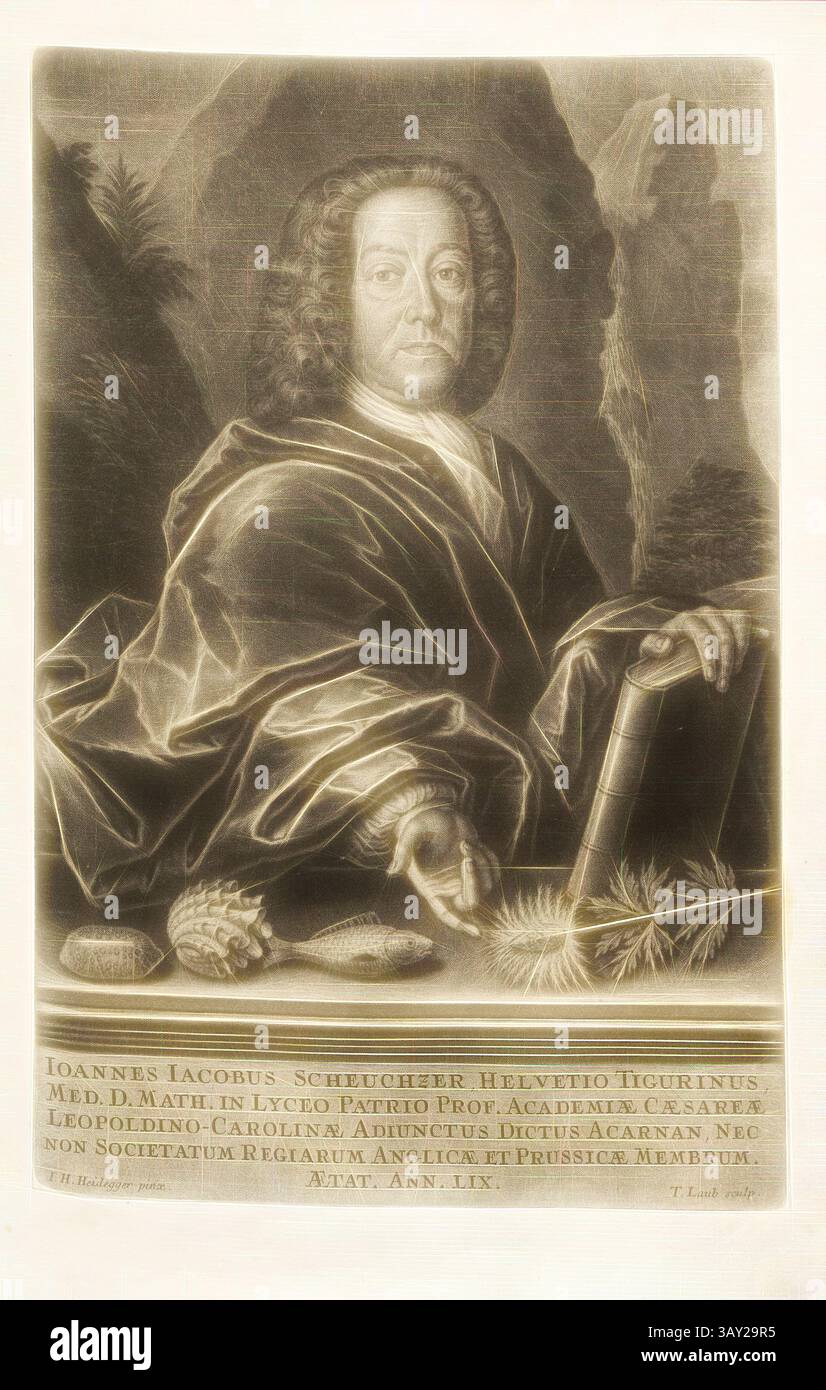 A man with a thoughtful expression is depicted, dressed in period ...