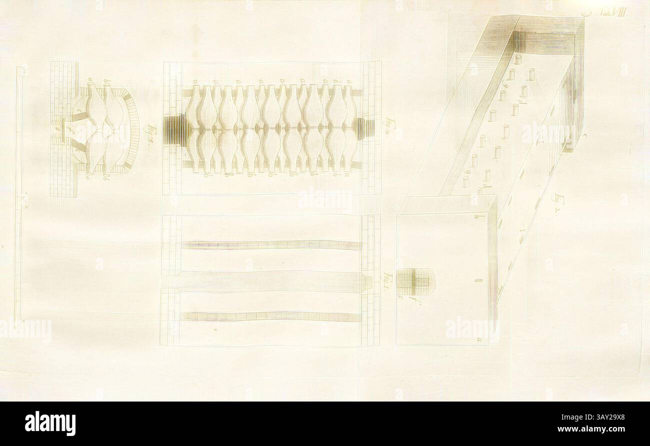 A detailed architectural drawing showcasing various designs, including ...