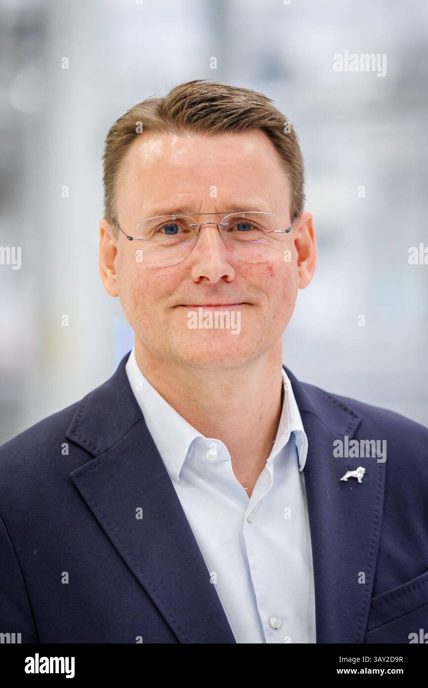 Nuremberg, Germany. 11th Apr, 2025. Alexander Vlaskamp, CEO of MAN ...