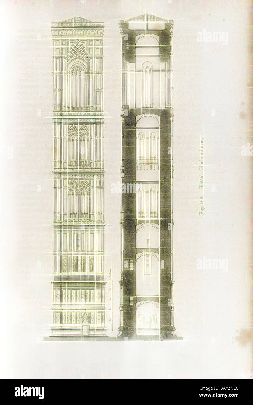 Structural elements of two adjacent towers hi-res stock photography and ...