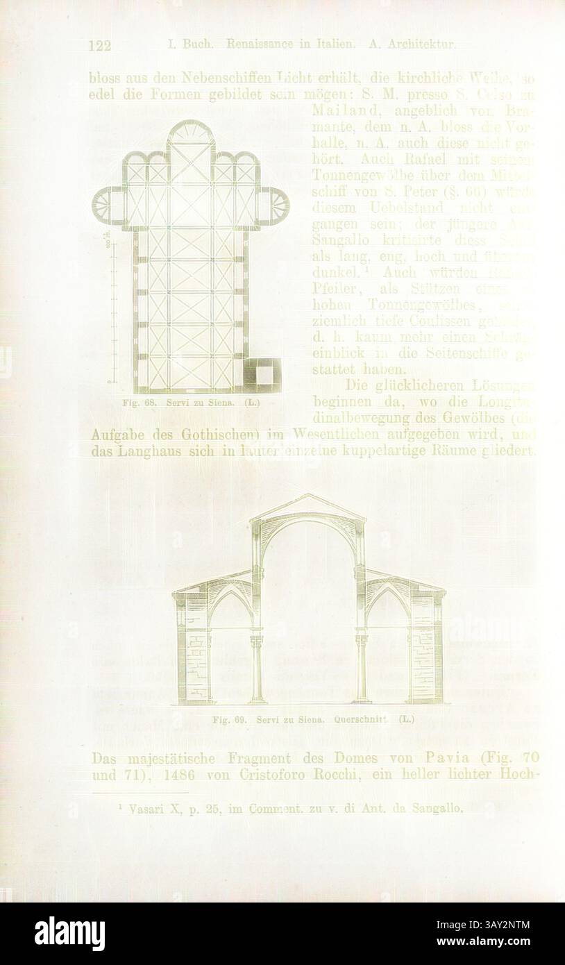 A detailed architectural illustration showcasing the layout of a church ...