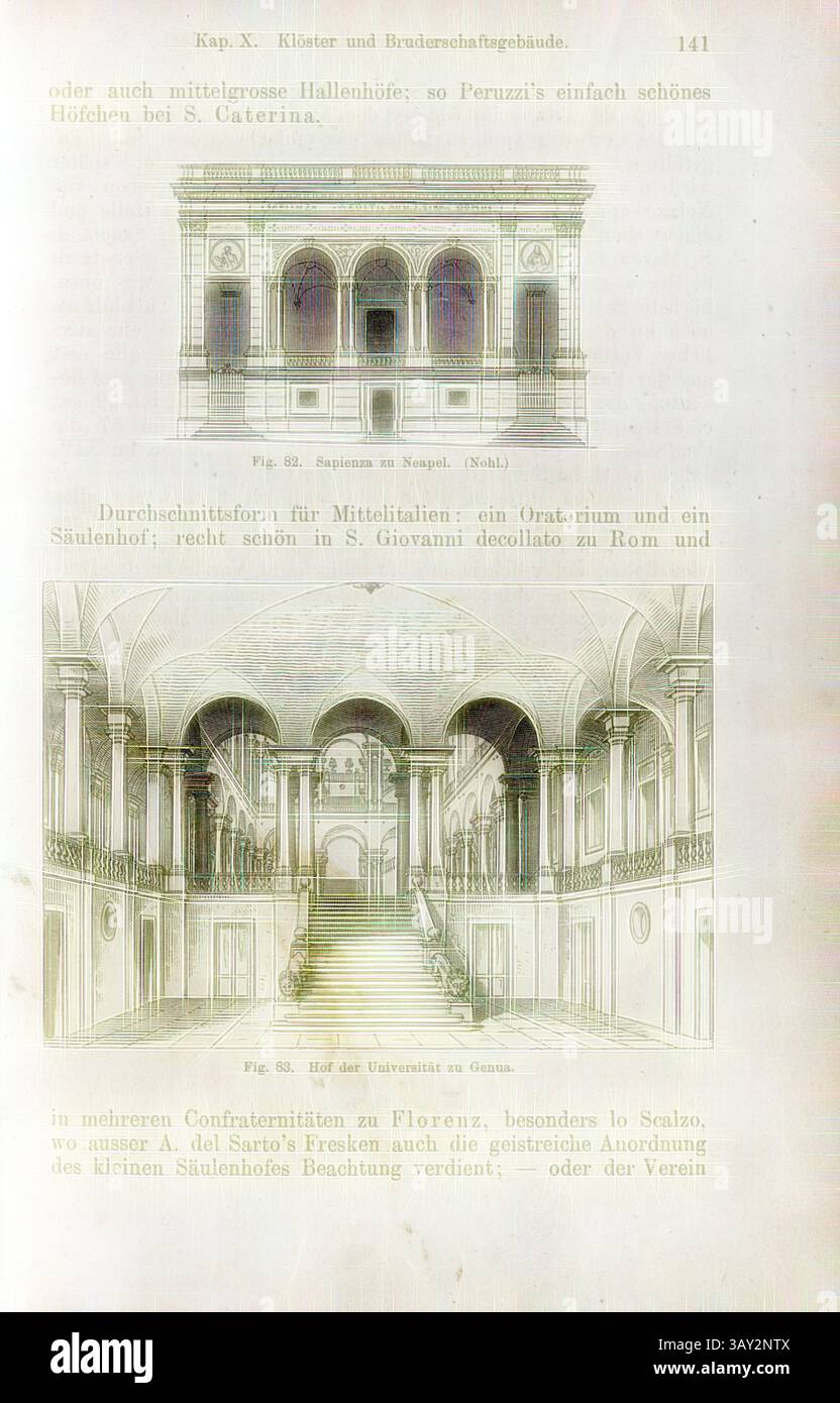 Intricate illustration of two ornate architectural columns hi-res stock ...