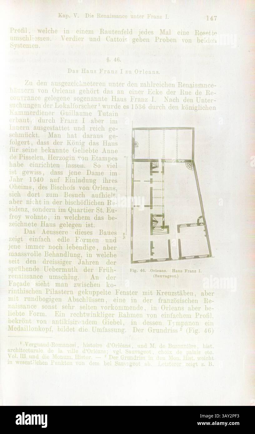 A detailed architectural plan showcasing the layout of a Renaissance ...