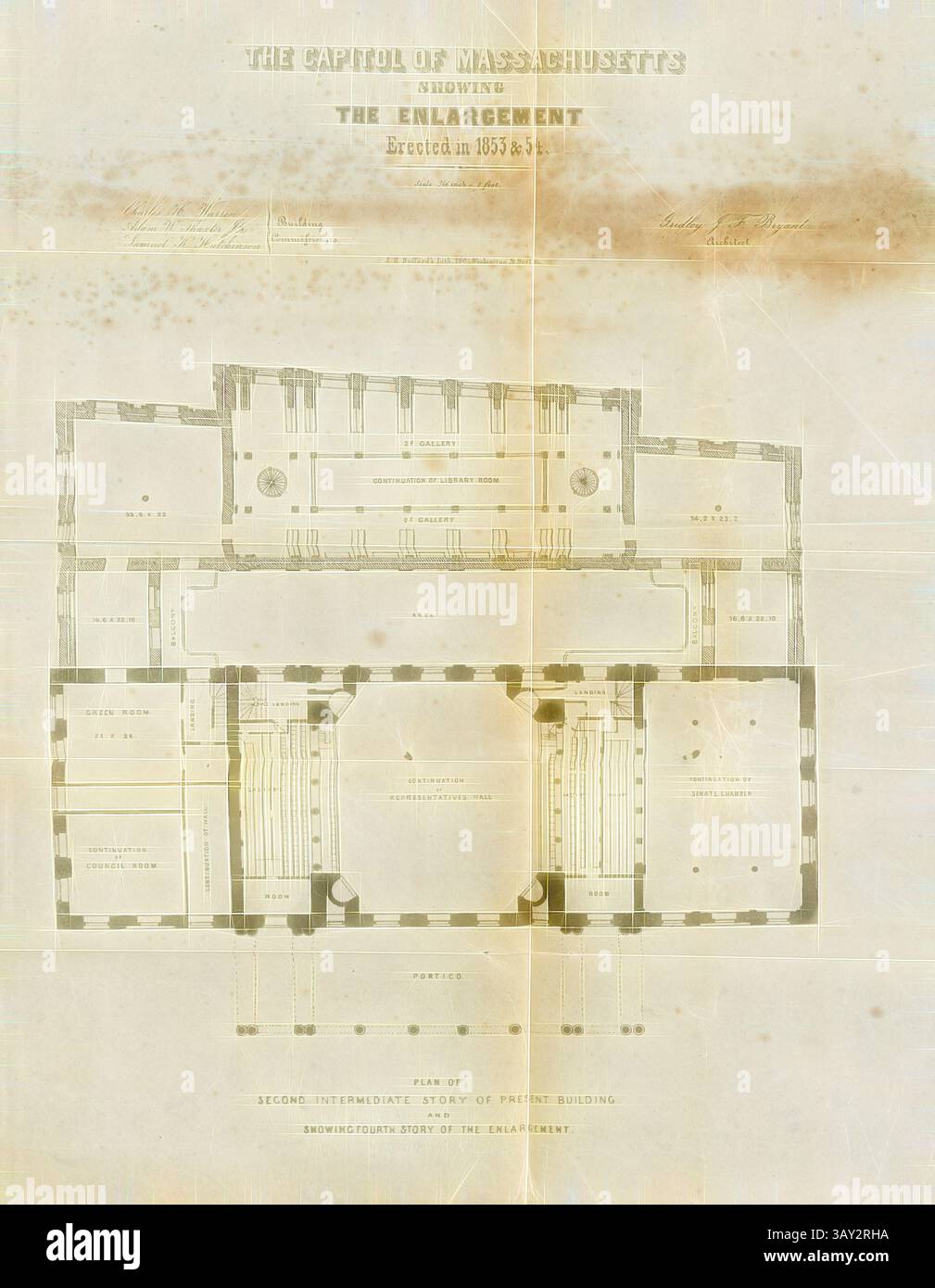 A detailed architectural plan showcasing the layout of the ...