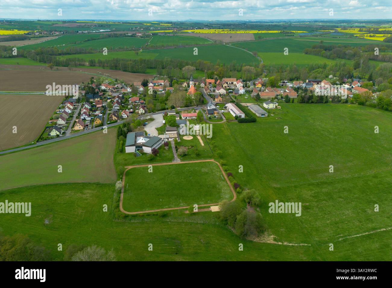 Luftbild Dallwitz / Lenz Luftbild von Lenz mit einer Drohne. Lenz ist ...