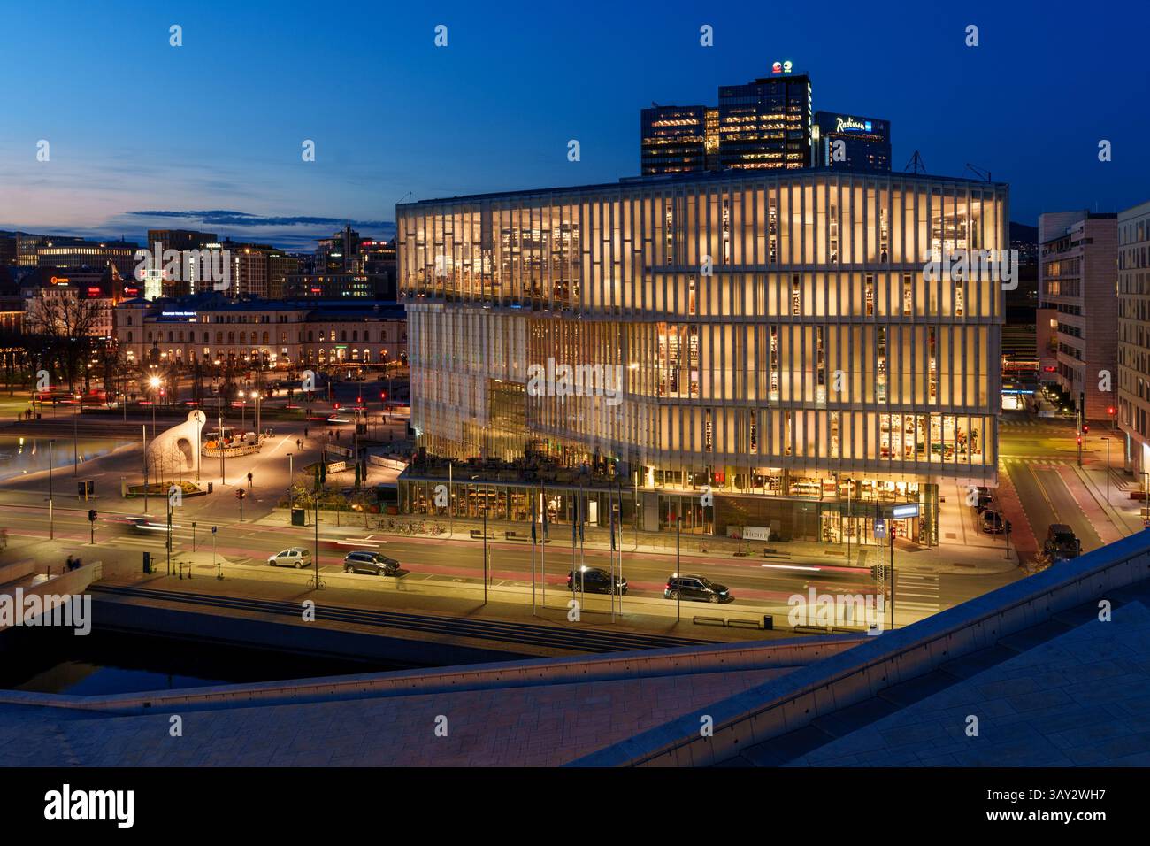 Oslo, Norway - Deichman Bjørvika central library by Atelier Oslo and ...