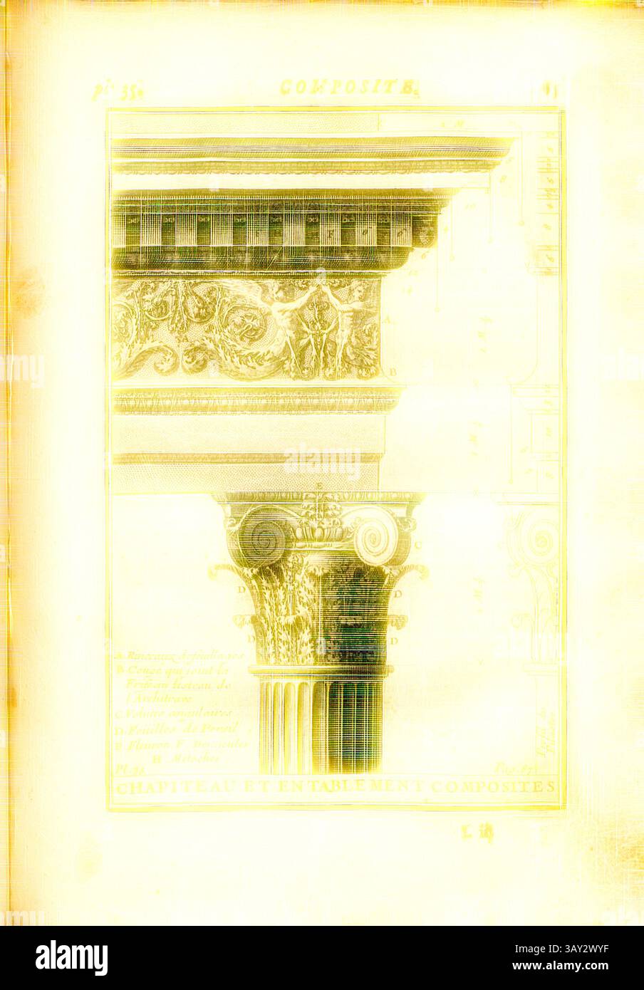 An intricately detailed architectural illustration featuring a ...