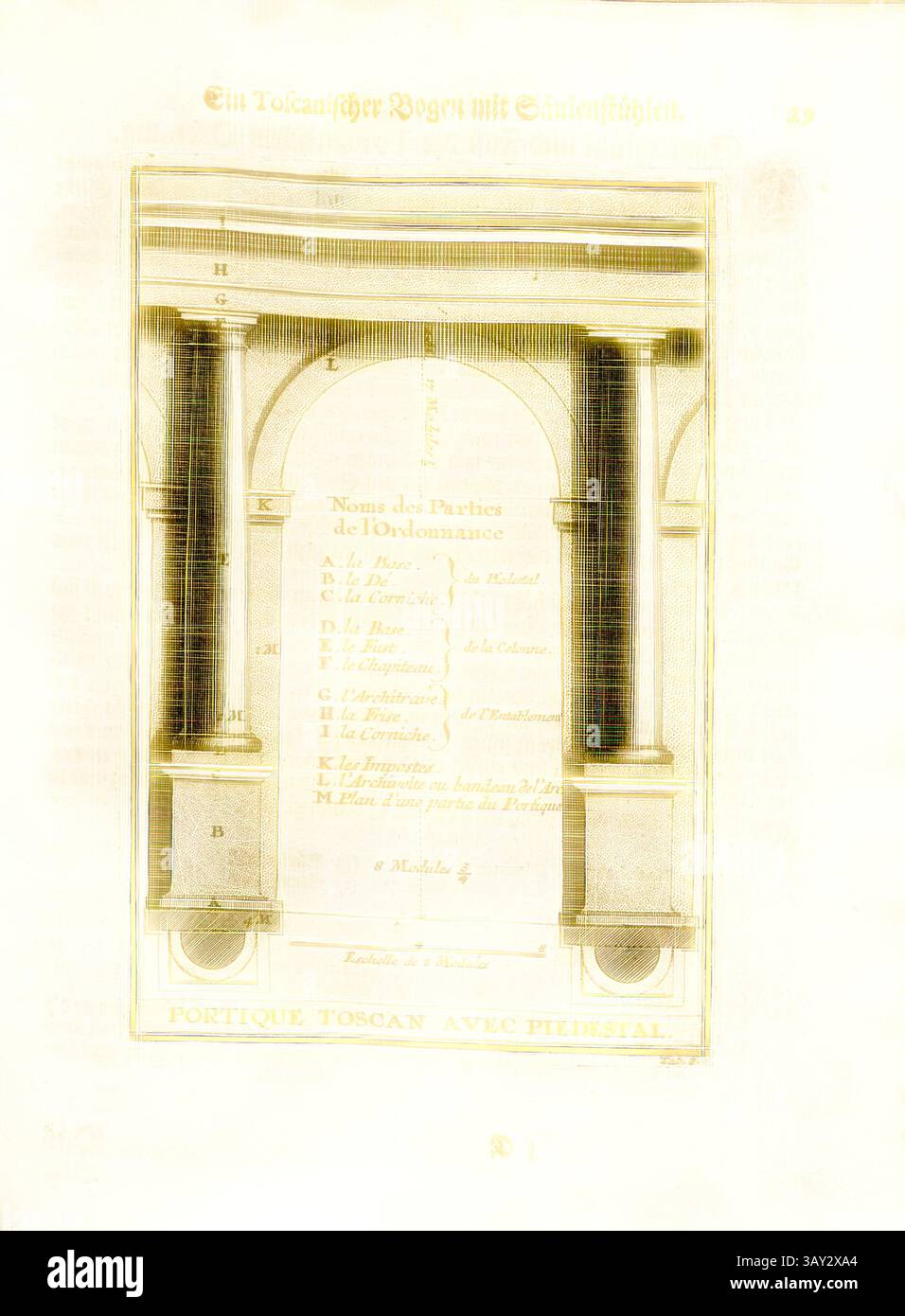 A detailed architectural illustration showcasing a classic portico ...