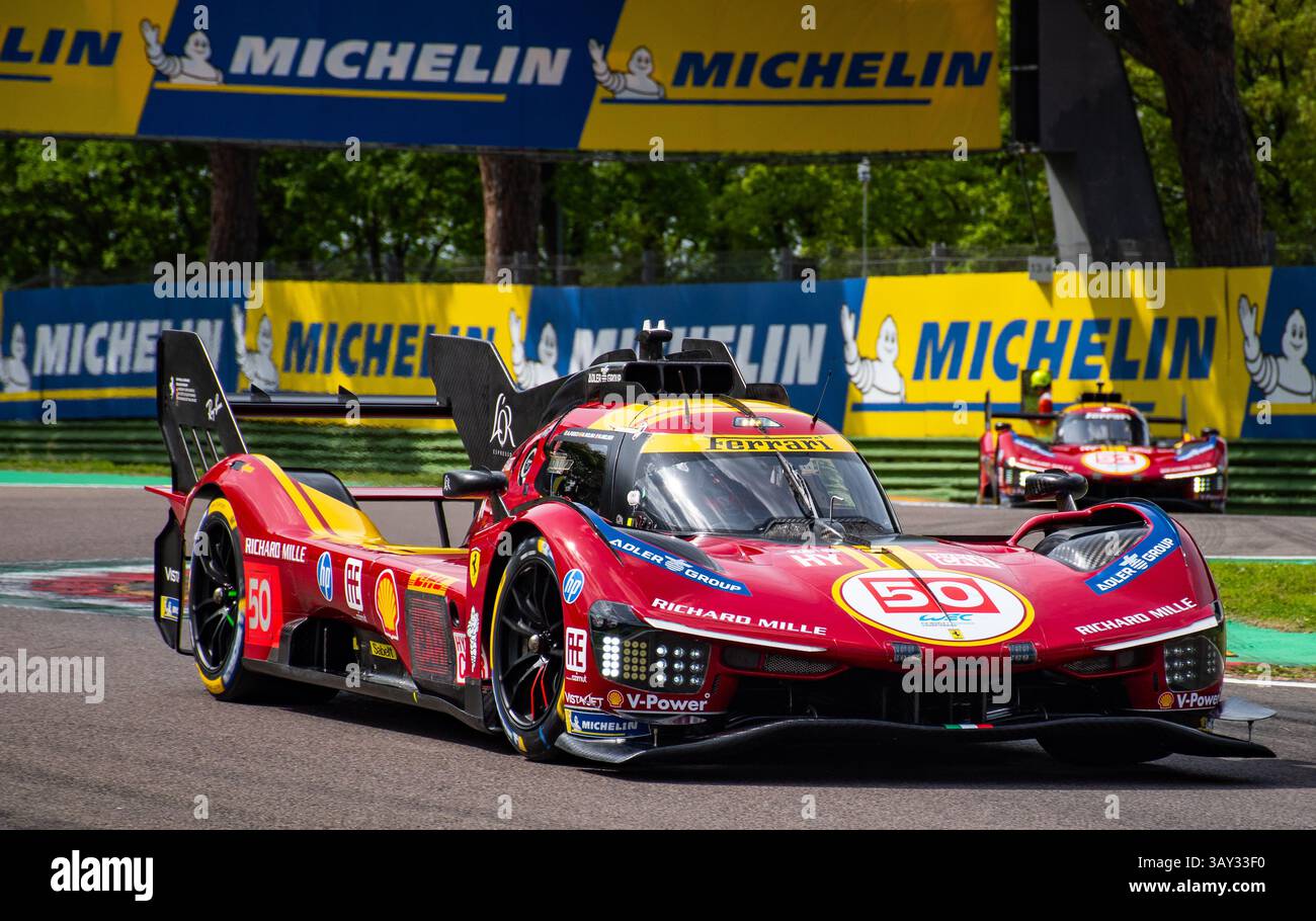 Ferrari 6 hours Imola WEC 2025 Stock Photo - Alamy