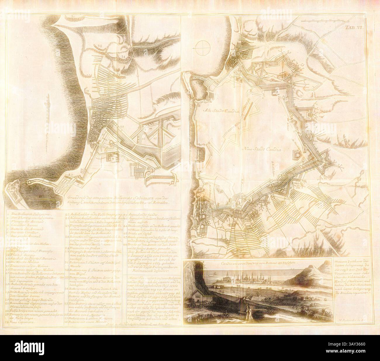 An intricately detailed map showcasing fortified structures and ...