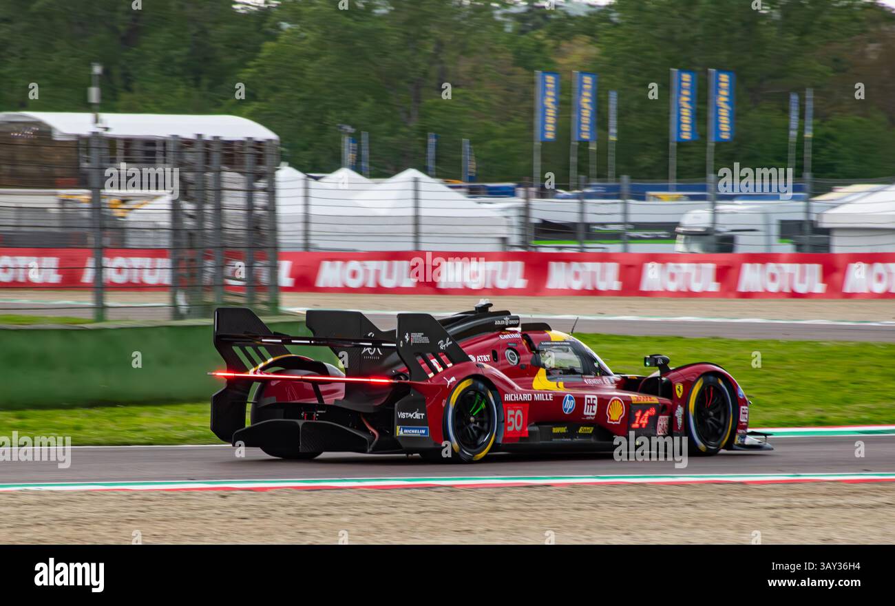 Ferrari 6 hours Imola WEC 2025 Stock Photo - Alamy