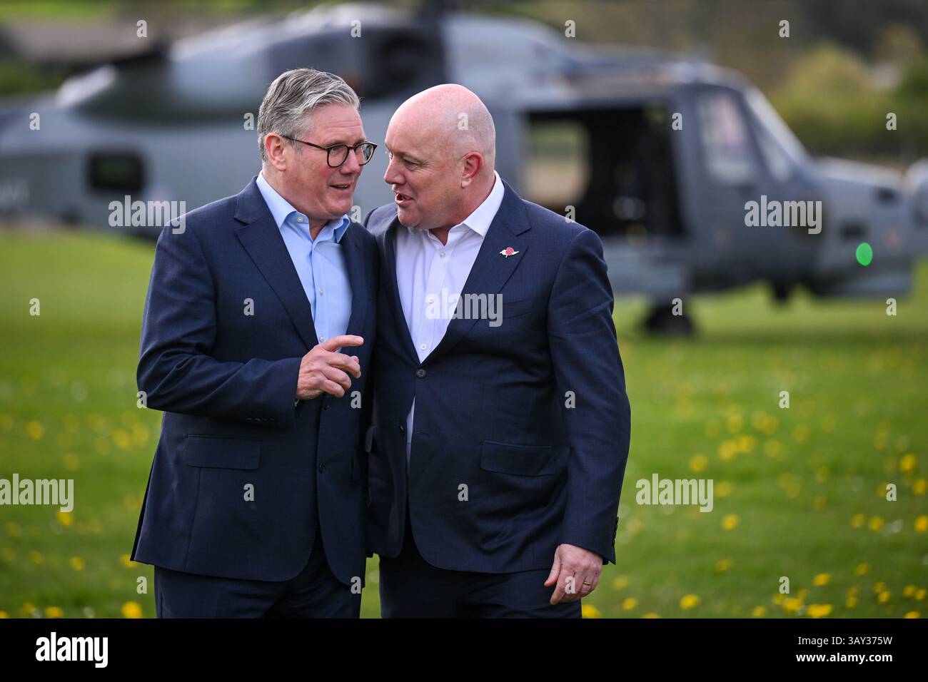 Prime Minister Sir Keir Starmer (left) and Prime Minister of New ...