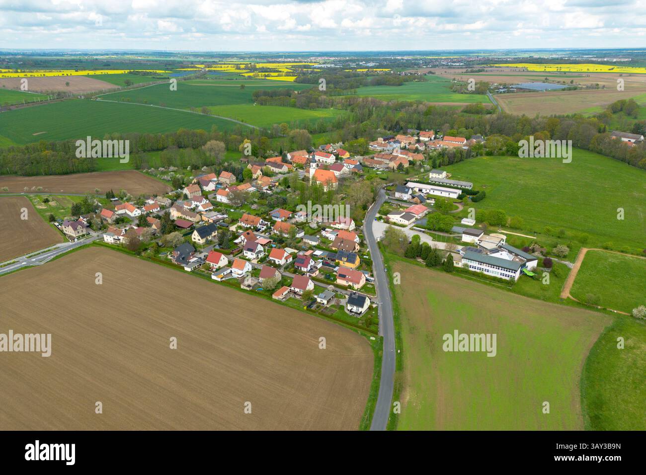 Luftbild Dallwitz / Lenz Luftbild von Lenz mit einer Drohne. Lenz ist ...