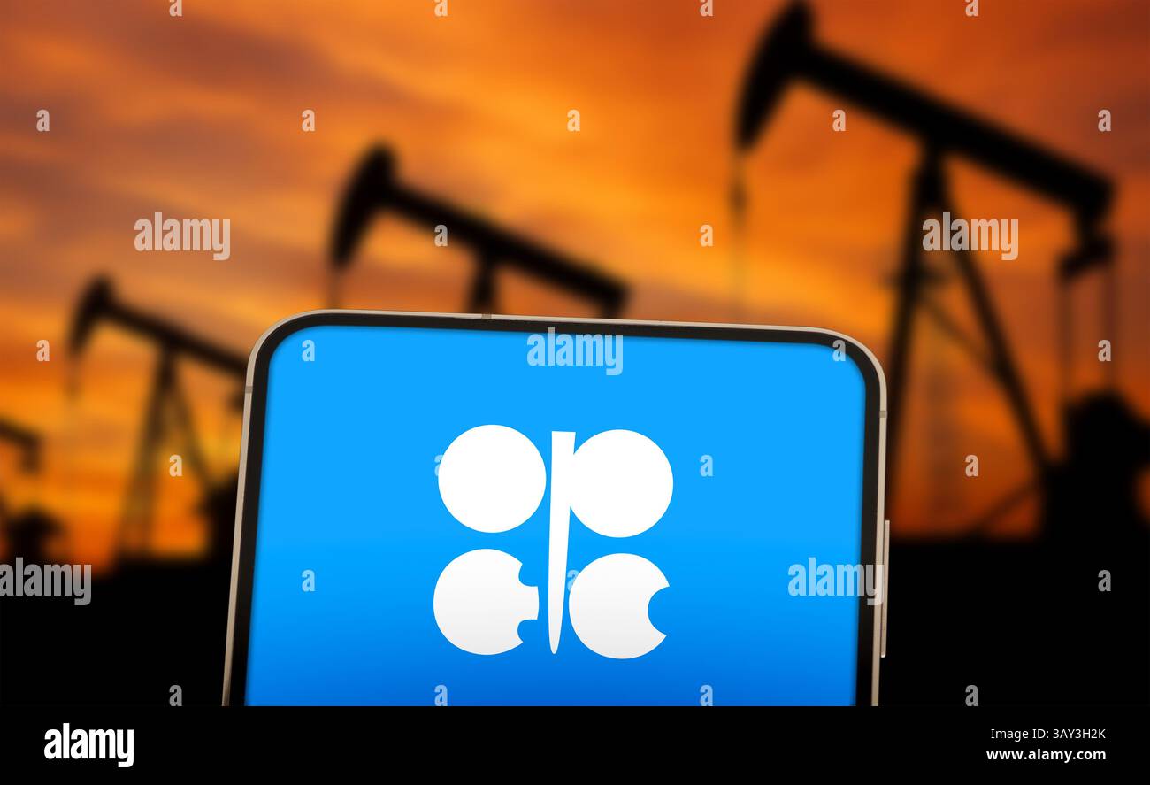 OPEC - Organization of the Petroleum Exporting Countries Stock Photo ...