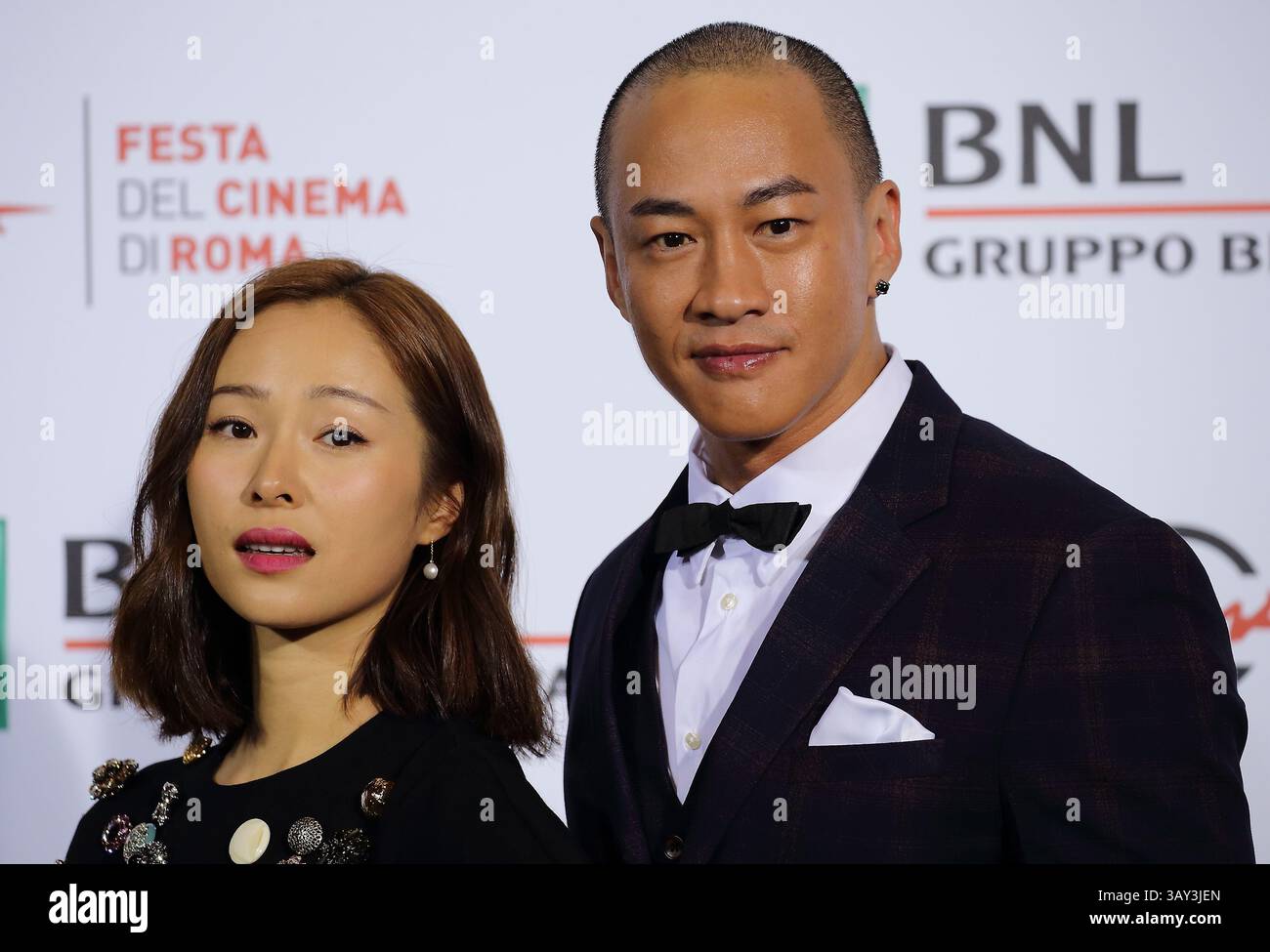 October 20, 2016 - Rome, Italy - Actress JIANG YIAN, actor PETER YUN ...