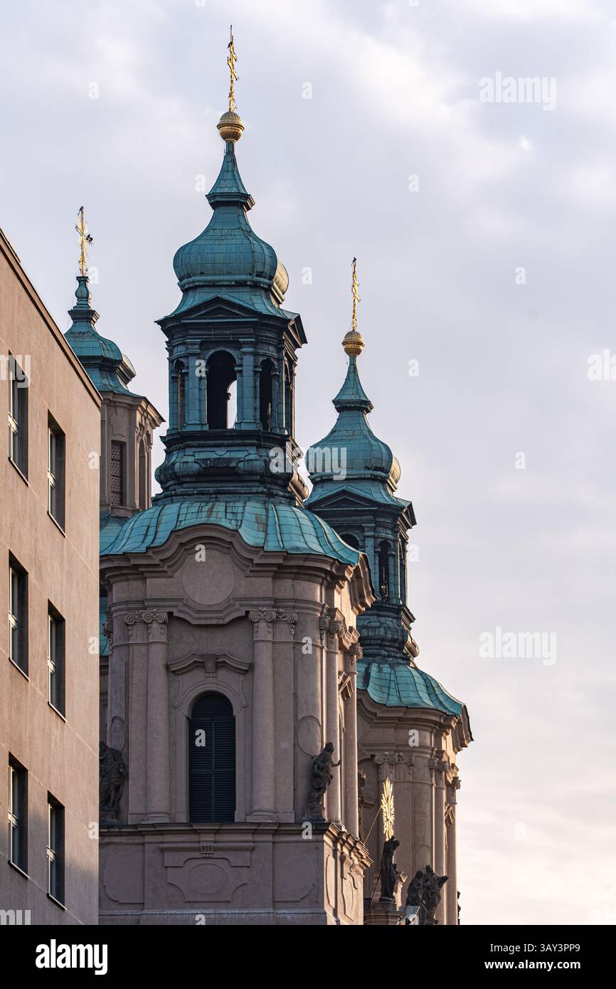 Captivating view of Prague's historic baroque architecture, showcasing ...