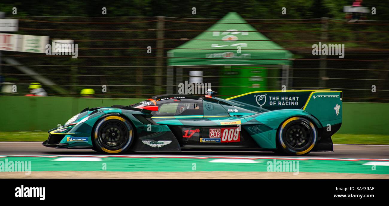 Aston Martin Valkyrie, 6H Imola WEC 2025 Stock Photo - Alamy