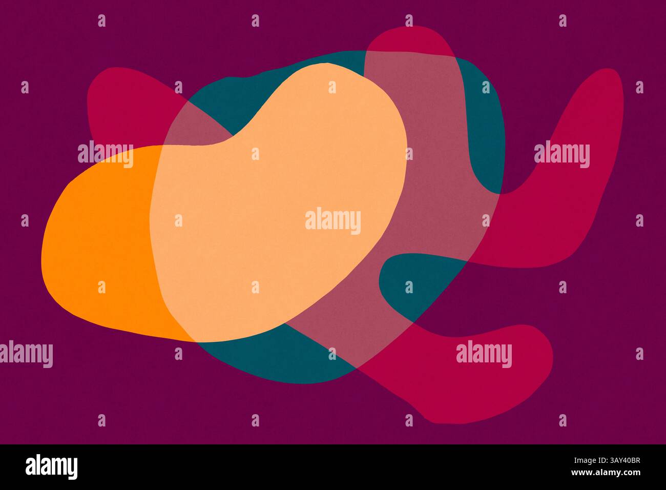 Artistic fusion of shapes hi-res stock photography and images - Alamy