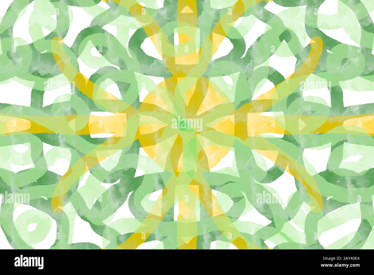 Vibrant pattern of interconnected shapes creates hi-res stock ...