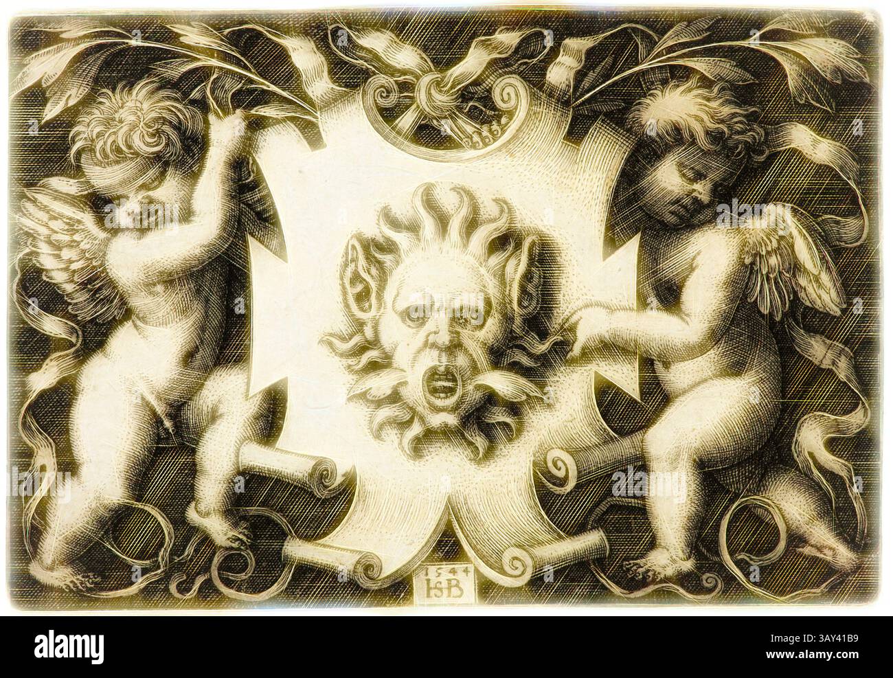 Merging angelic figures hi-res stock photography and images - Alamy