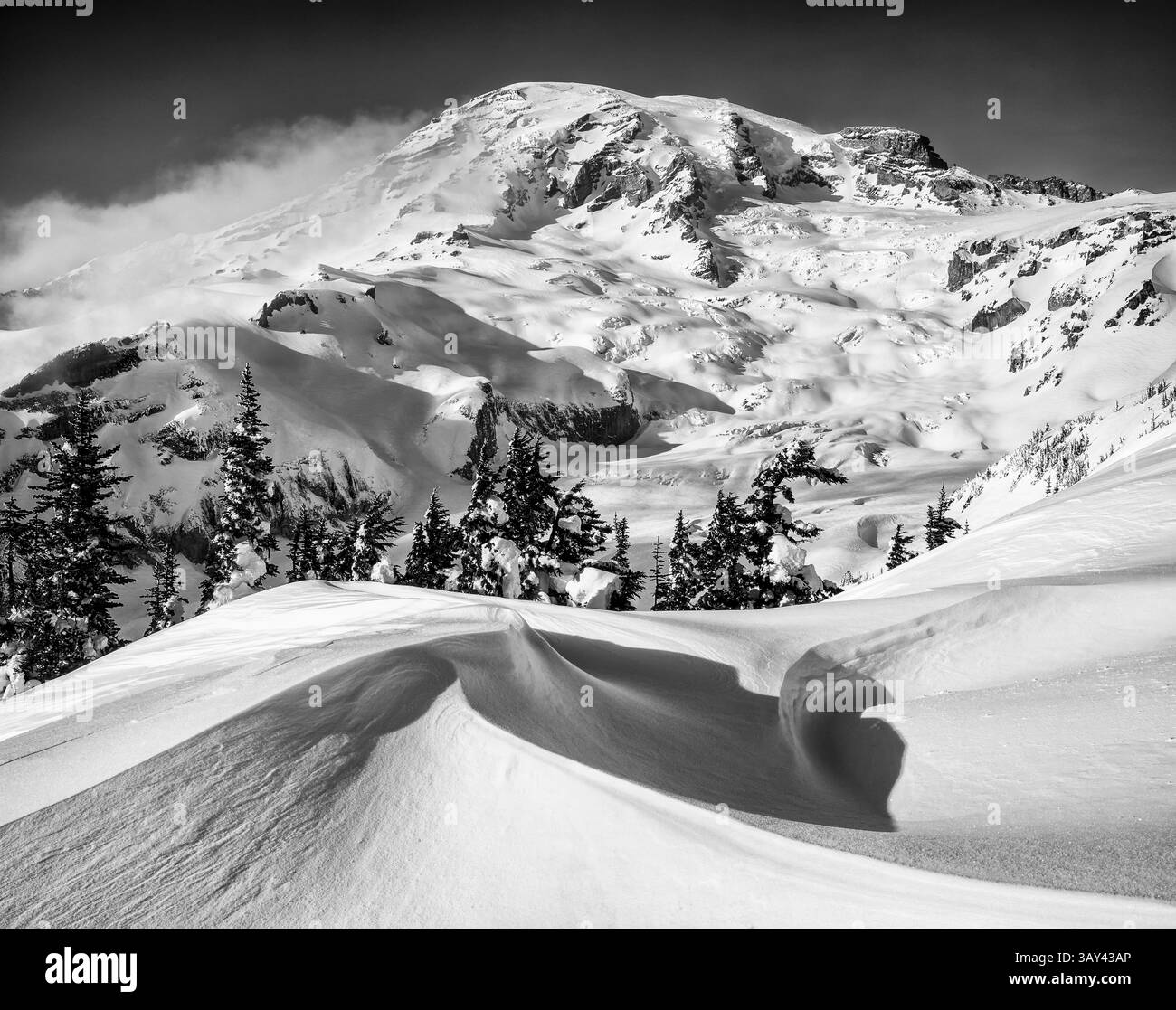 Serene scene captures Black and White Stock Photos & Images - Alamy