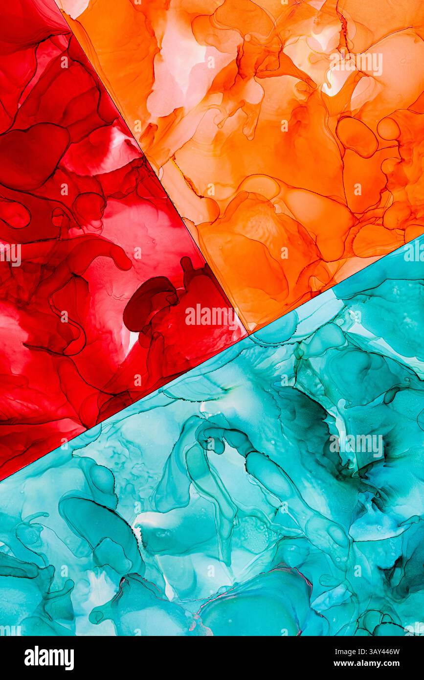 Contrasting colors blending hi-res stock photography and images - Alamy