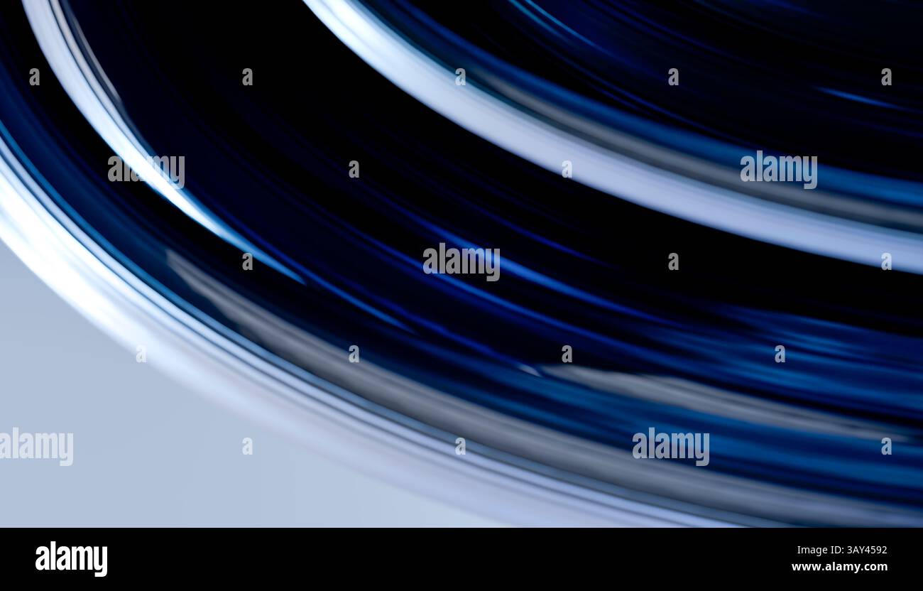 This image features a dynamic 3D rendered illustration of an attractor ...