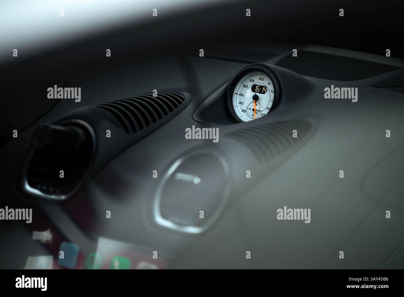 This image showcases the finely detailed dashboard of a high ...