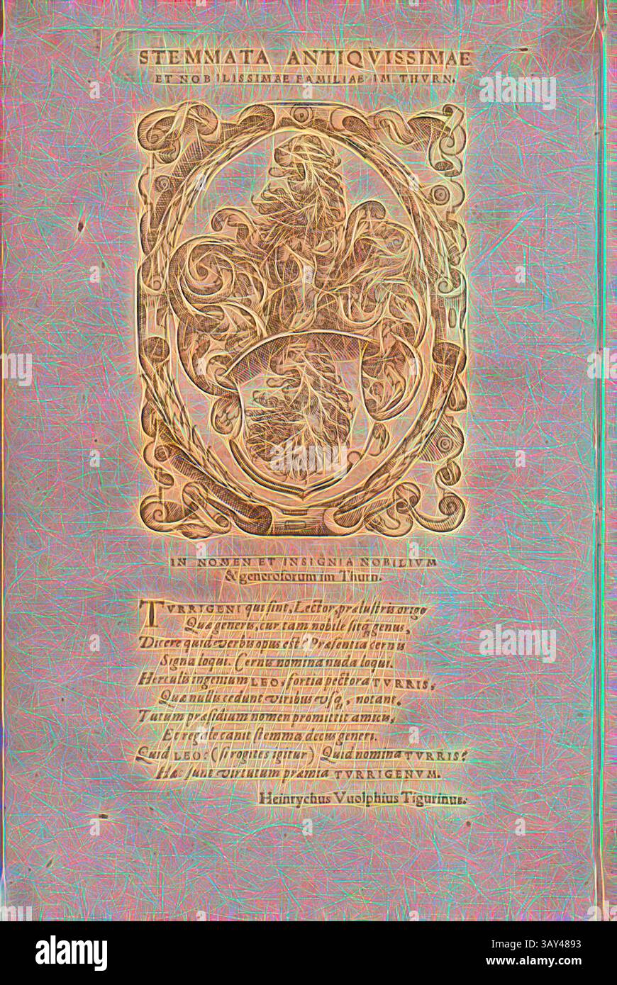 Ex libris font hi-res stock photography and images - Alamy