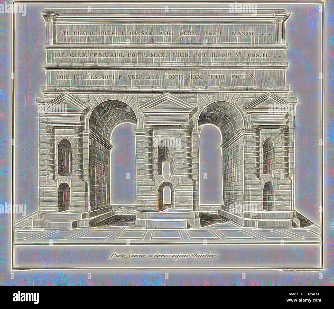 An intricately detailed architectural structure featuring multiple ...