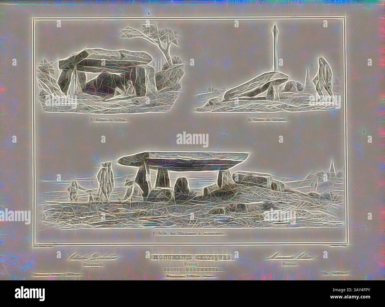 A series of ancient stone structures, showcasing the grandeur of ...