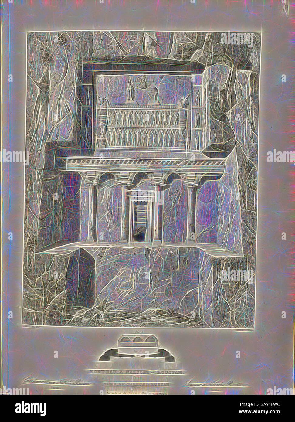 Tomb in nakschi rustam hi-res stock photography and images - Alamy