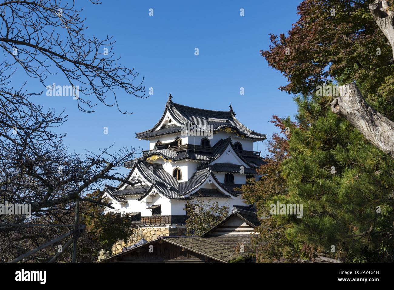 Hikone Castle is one of only Twelve Castles in Japan with its Original ...