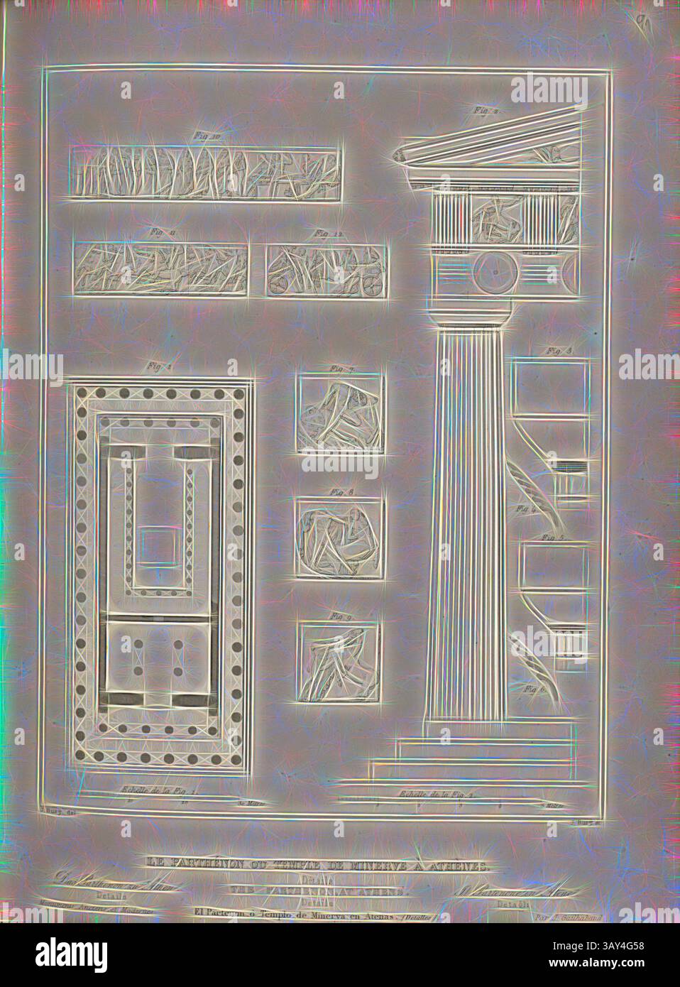 Showcasing various components of classical architecture hi-res stock ...