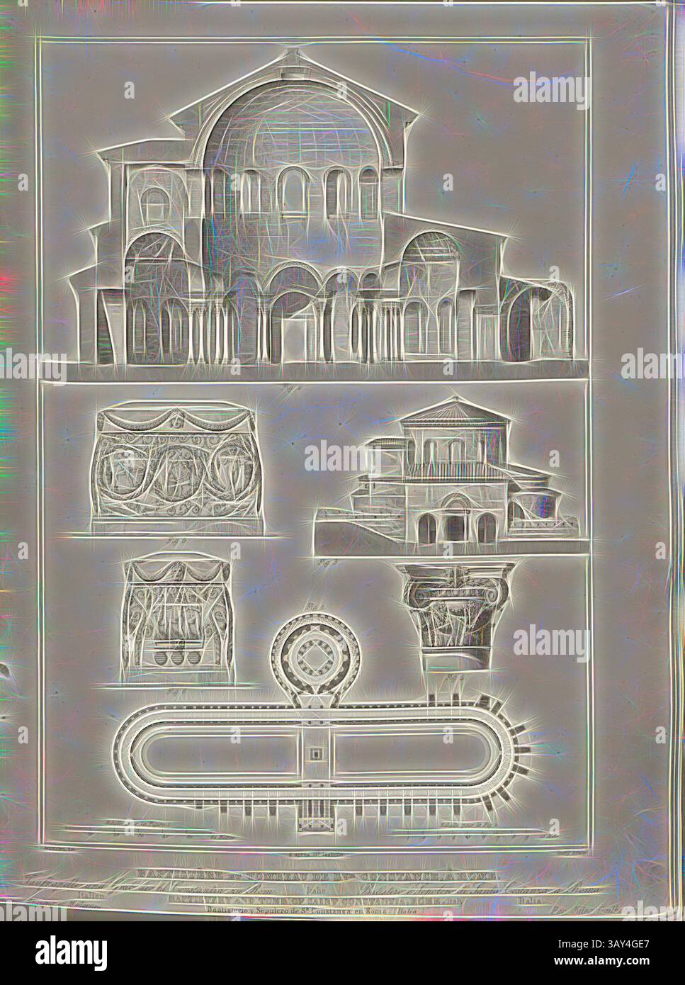 Santa costanza, floor plan hi-res stock photography and images - Alamy